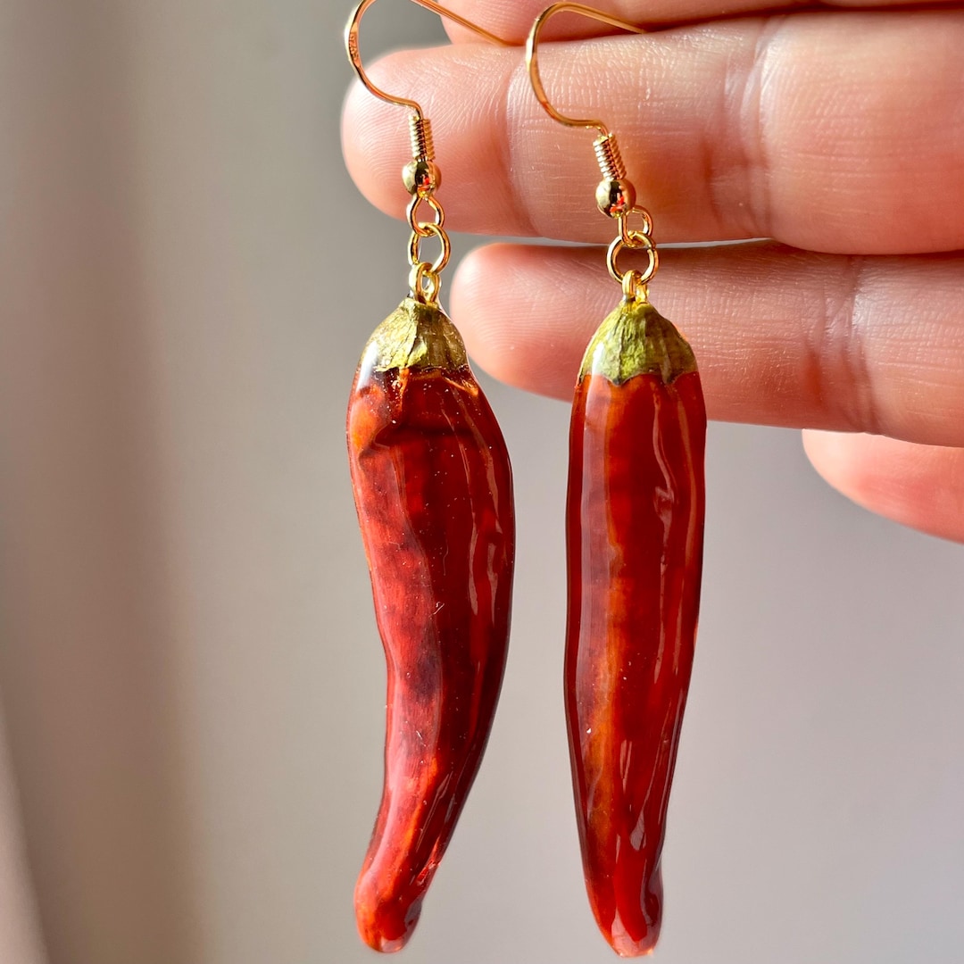 Red Chili Pepper Earring | Unique Mother's Day Birthday Graduation ...