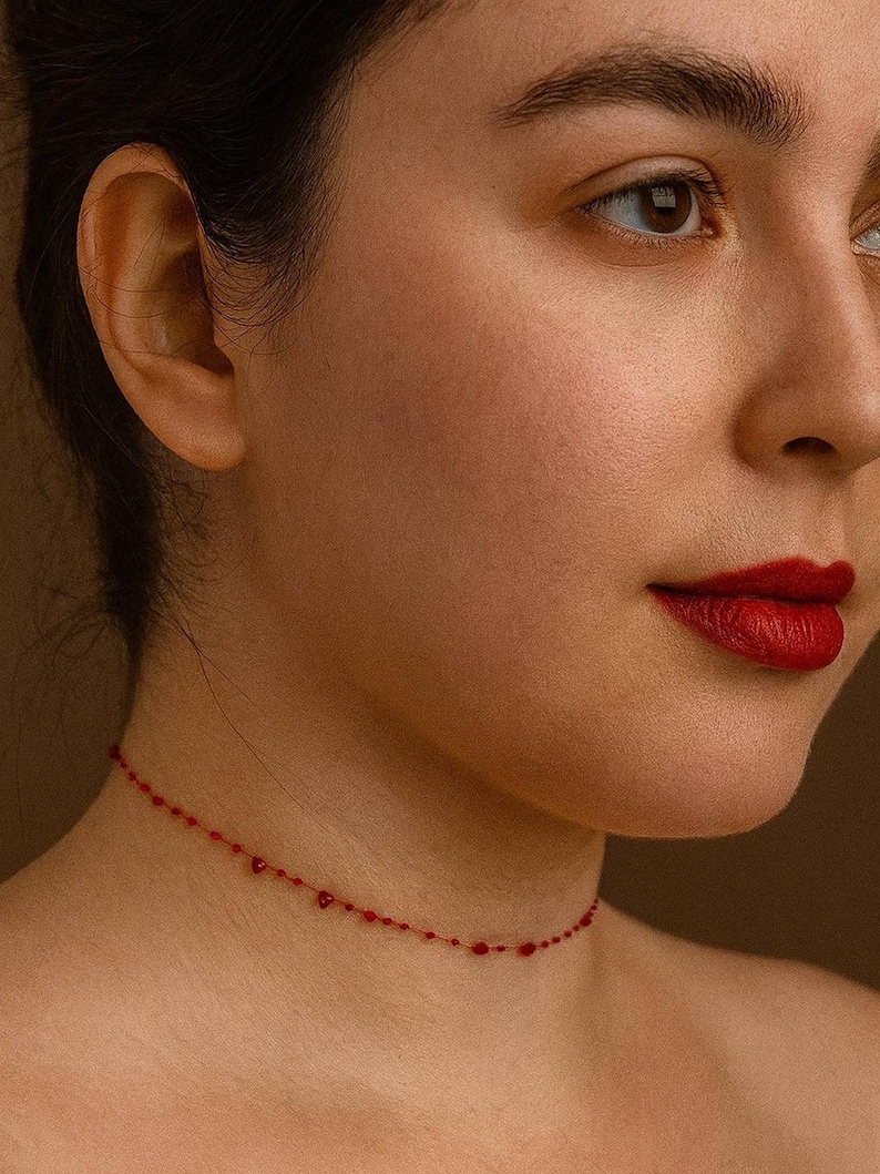 Vampish Blood Choker - Etsy