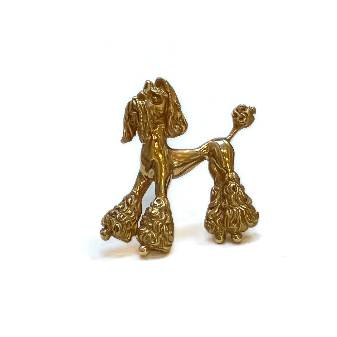 Vintage Standard Poodle Pin - Etsy