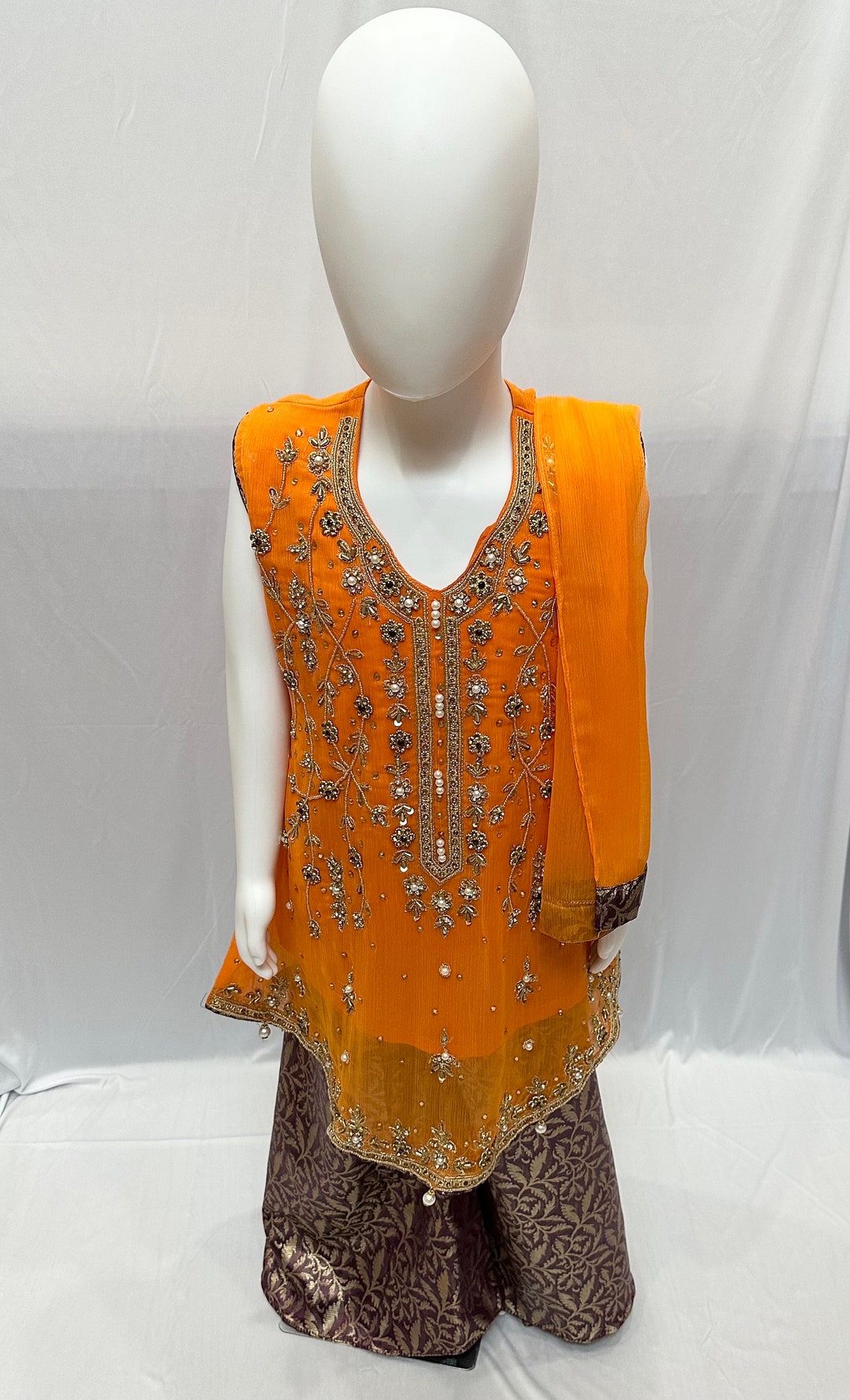 Pakistani Little Girl Clothes, Shalwar Kameez, Lehnga, Indian Girl ...