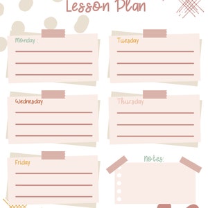 Boho Teacher Organization Printable Bundle Beginning of Year - Etsy