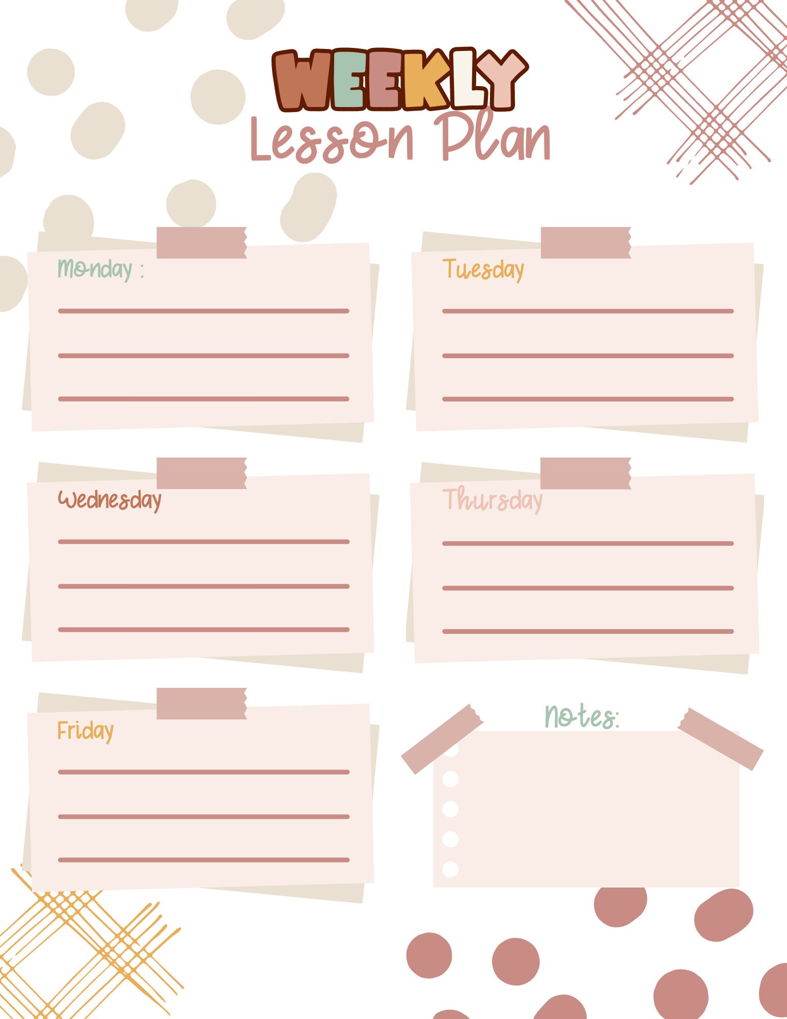 Boho Teacher Organization Printable Bundle Beginning of Year - Etsy