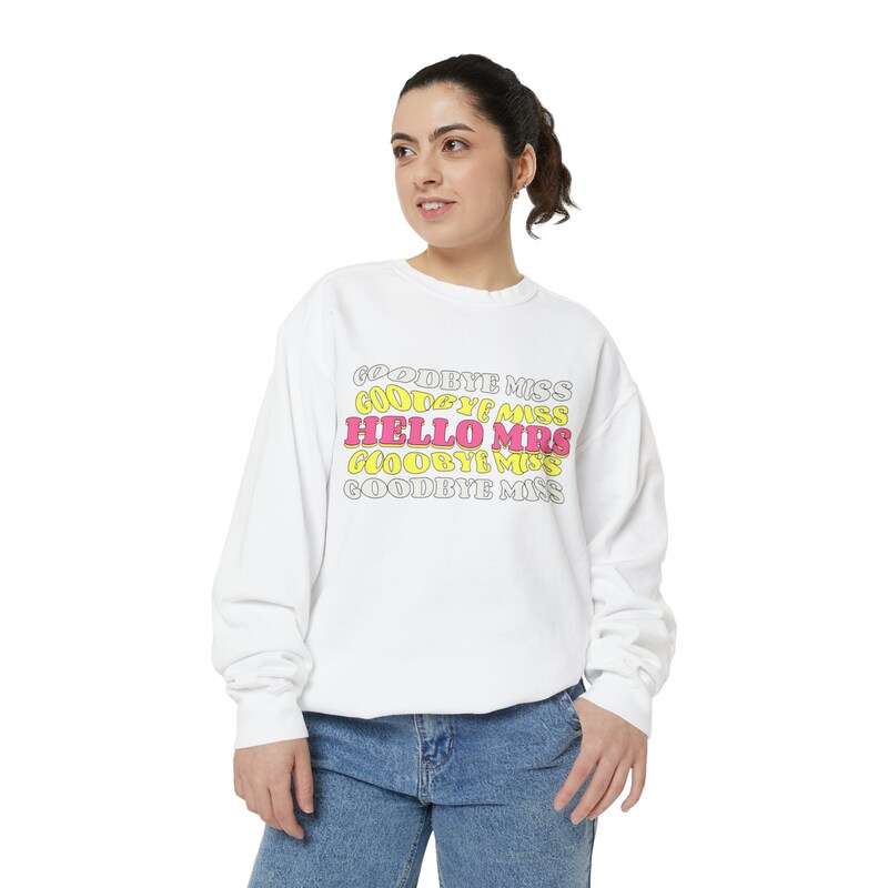 Goodbye Miss Hello Mrs - Etsy