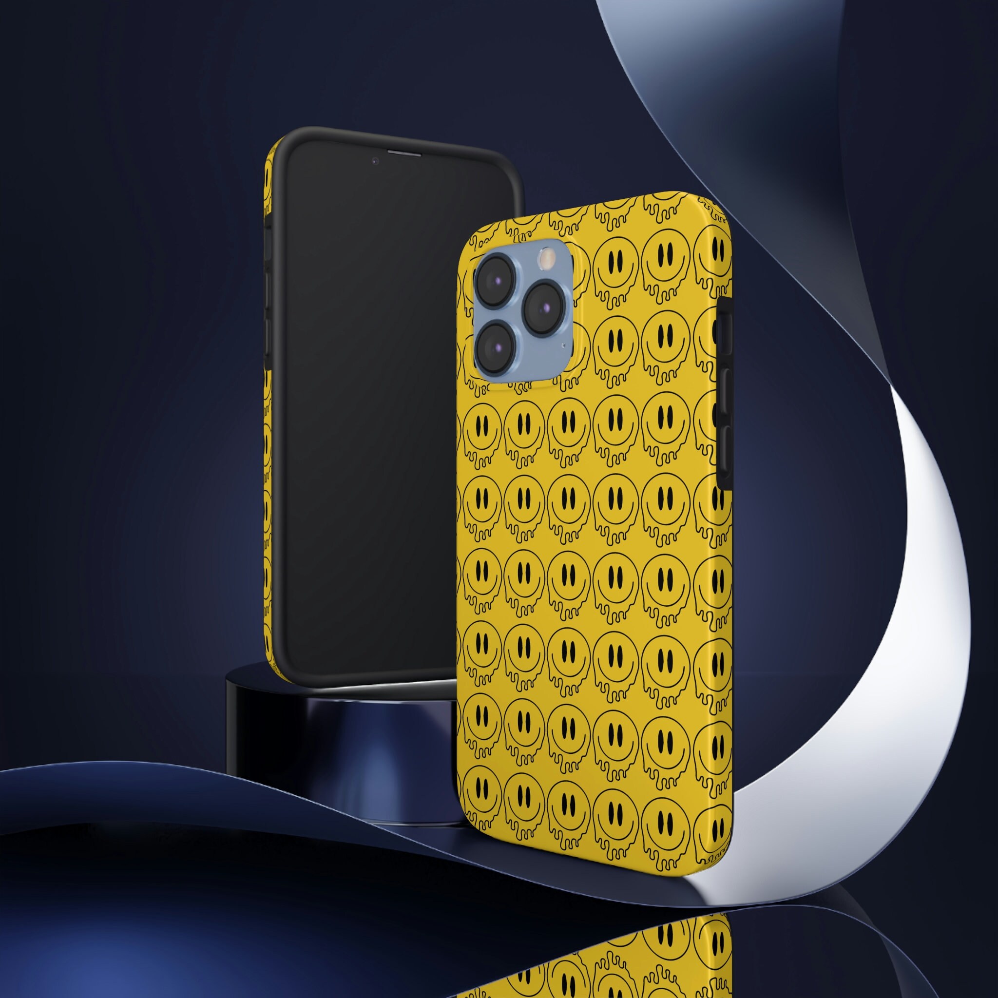 Dripping Smiley Face iPhone 13 Pro Max Case - Etsy