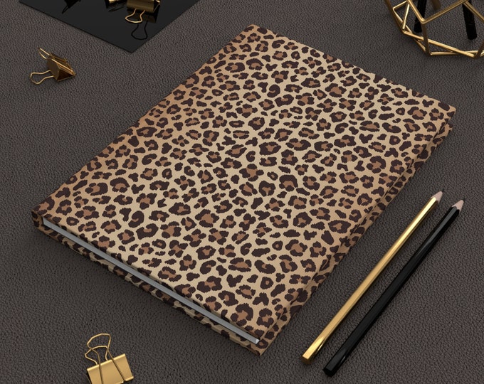 Pink Cheetah Fabric Junk Journal, Cheetah Journal, Eclectic Artistic ...
