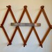 Vintage Wooden Accordion Peg Rack - Etsy