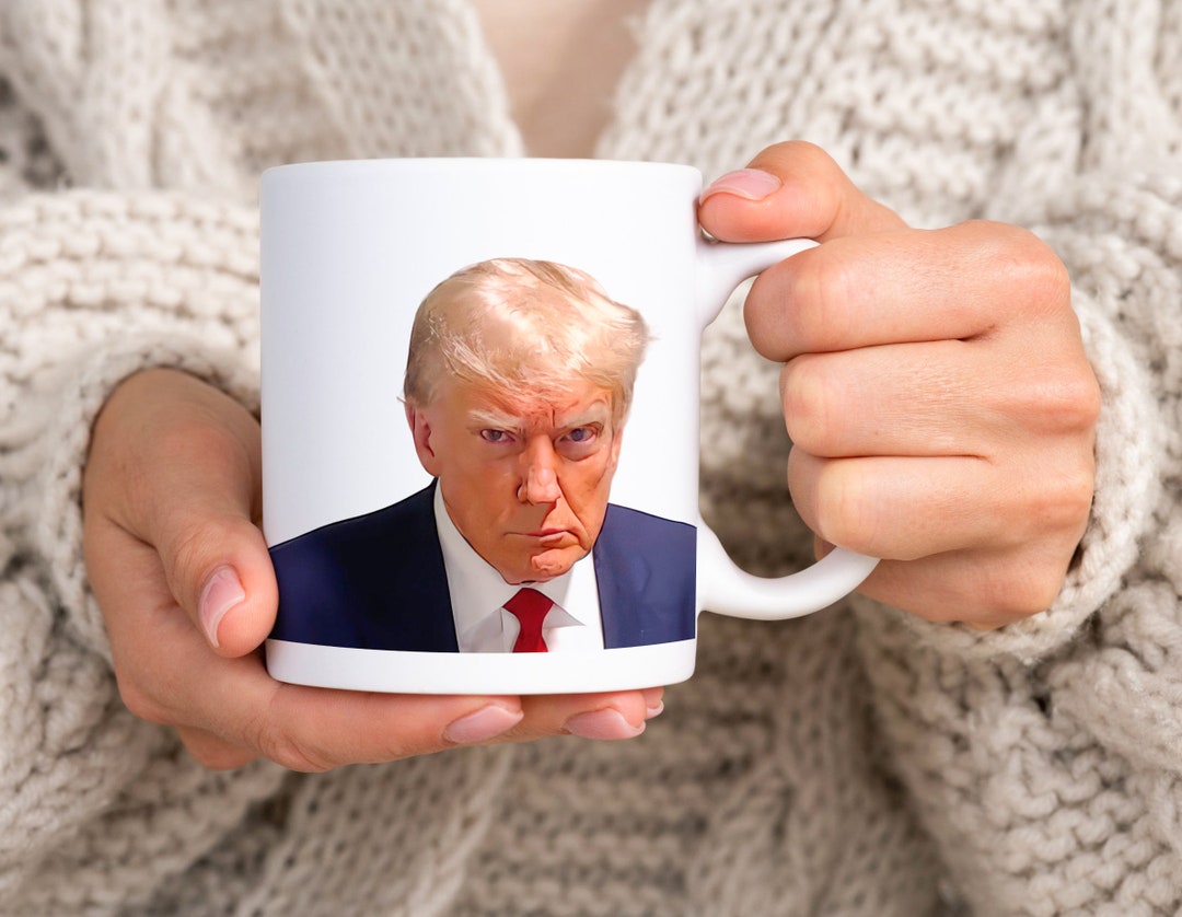 Trump Mugshot Mug Donald Trump Mugshot Mug Donald Trump - Etsy