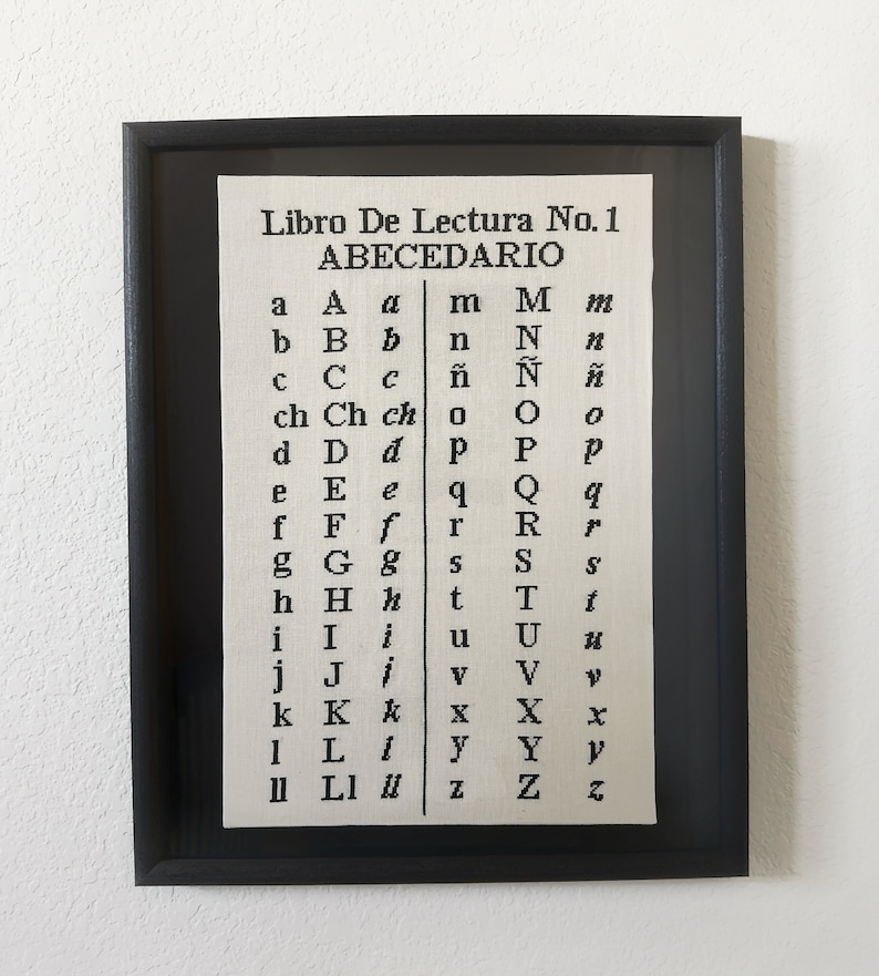 Spanish Primer El Abecedario - Etsy