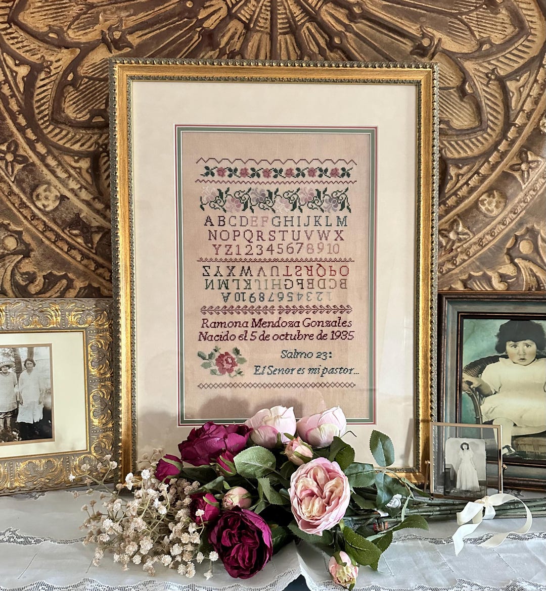 Ramona's Alphabet Sampler - Etsy