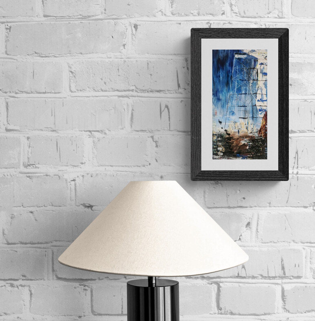 Blue Artwork for Wall - Artwork With Blue, Art Print With Blue, Blue ...