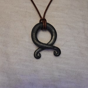 Forged Troll Cross Pendant - Etsy