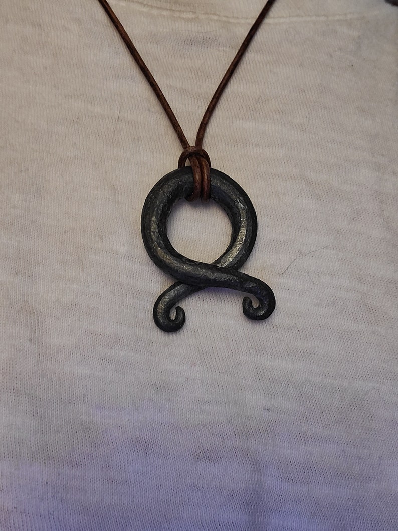 Forged Troll Cross Pendant - Etsy
