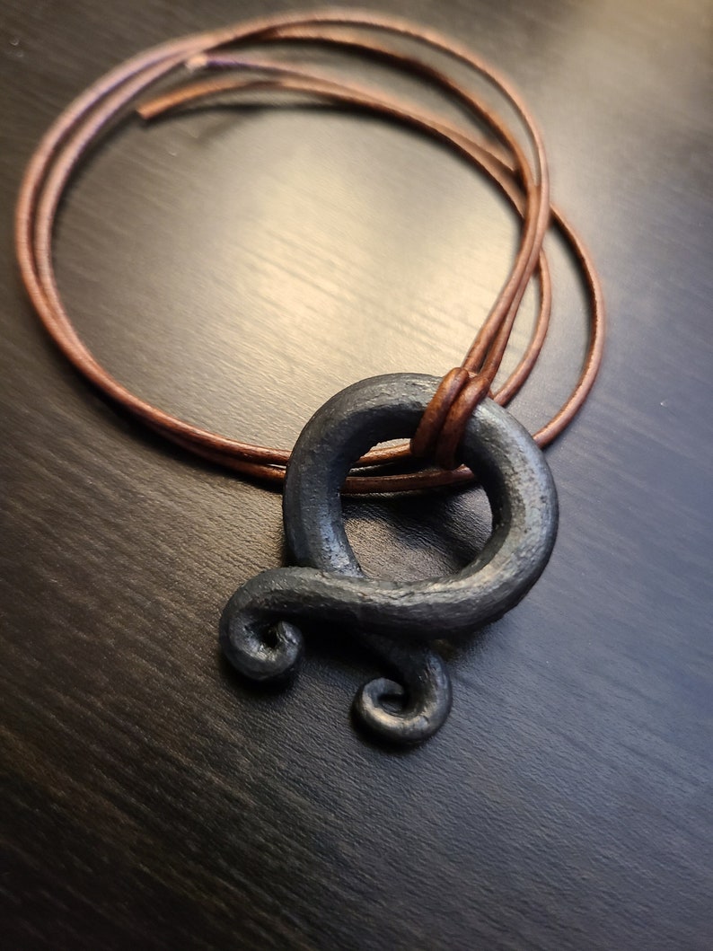 Forged Troll Cross Pendant - Etsy