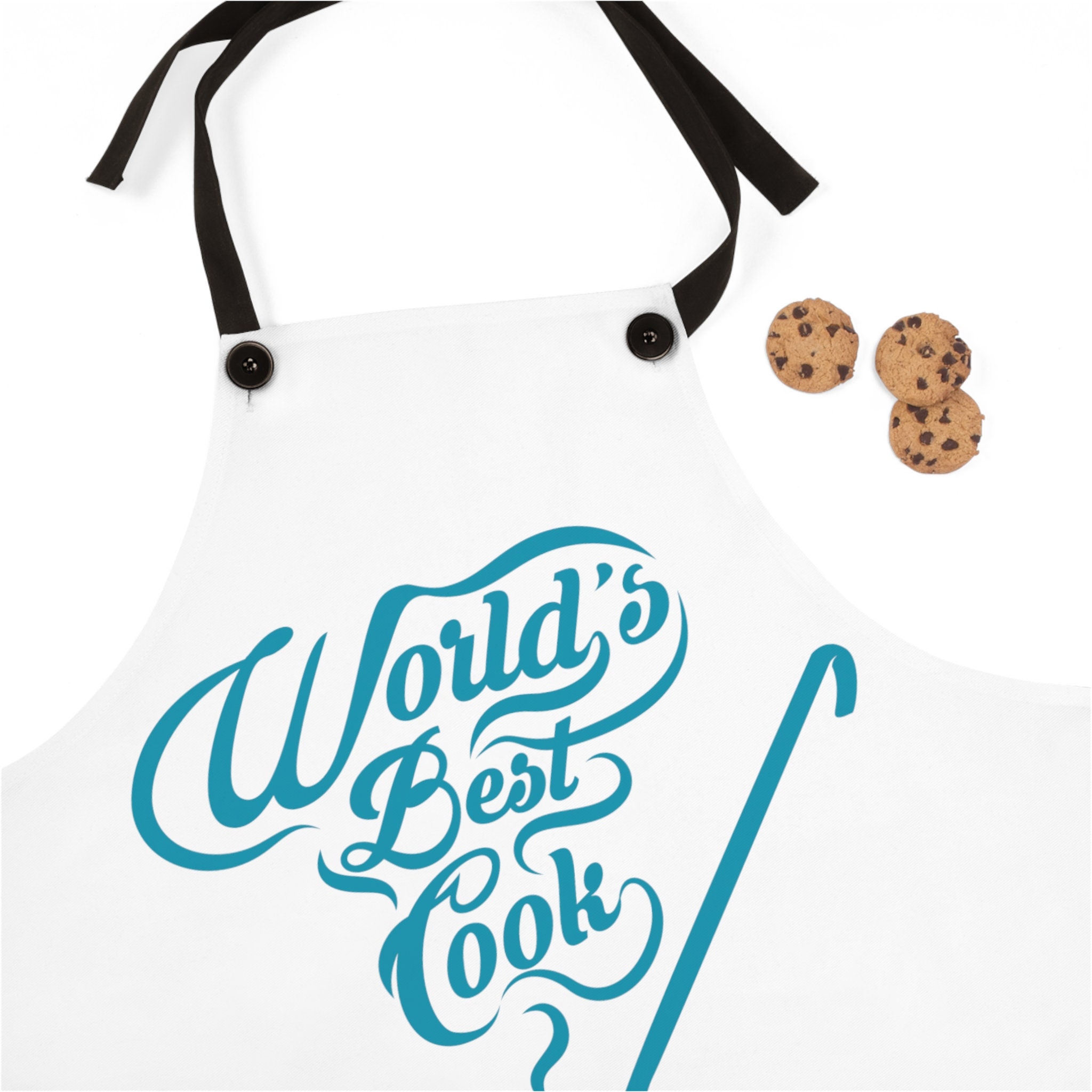 World's Best Cook Apron, Gift, Personalized Gift, Designer Gifts, Mom ...