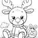 14 Printable Christmas Coloring Pages - Etsy