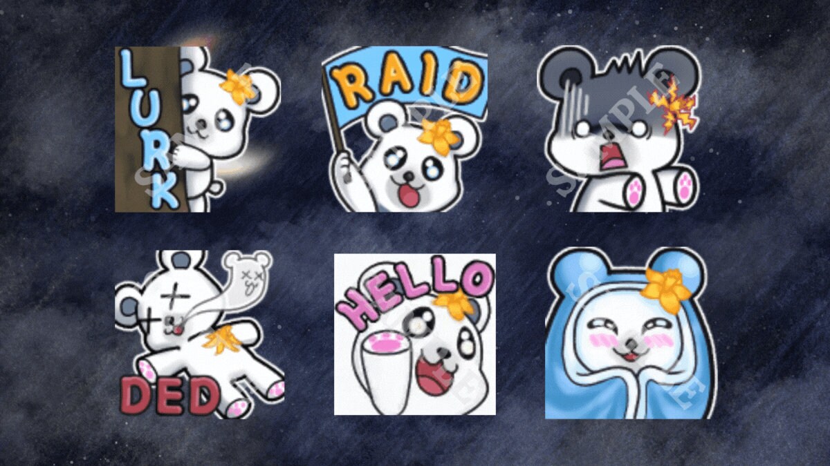 Custom Emotes | Commission | Twitch | Discord | Youtube | Streaming ...