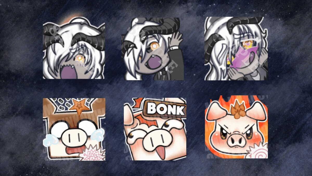Custom Emotes | Commission | Twitch | Discord | Youtube | Streaming ...