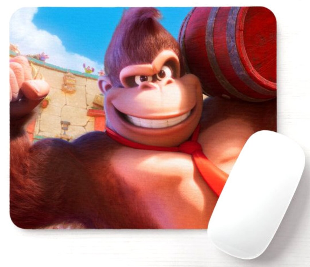 Video Game Ape Mouse Pad Home Office Mouse Pad Gaming Mouse Pad - Etsy