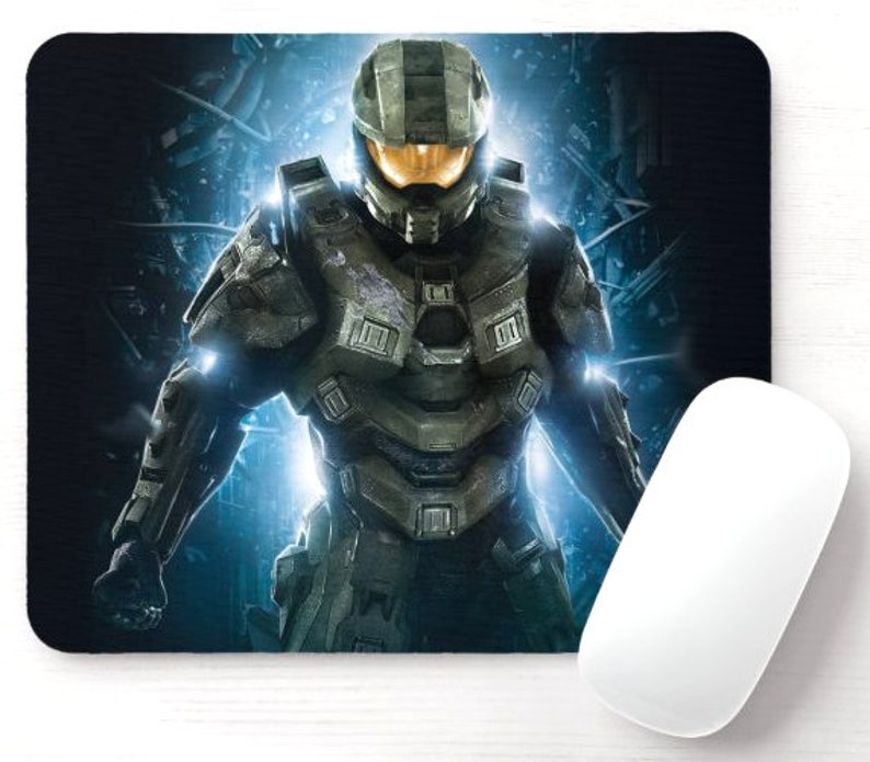 Master Chief Mouse Pad Gaming Mouse Pad Home Office Mouse Pad - Etsy