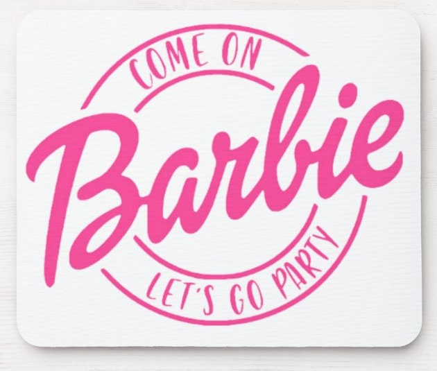 Barbie Mouse Pad | Choose Your Design | Home Office Mouse Pad | Cute ...