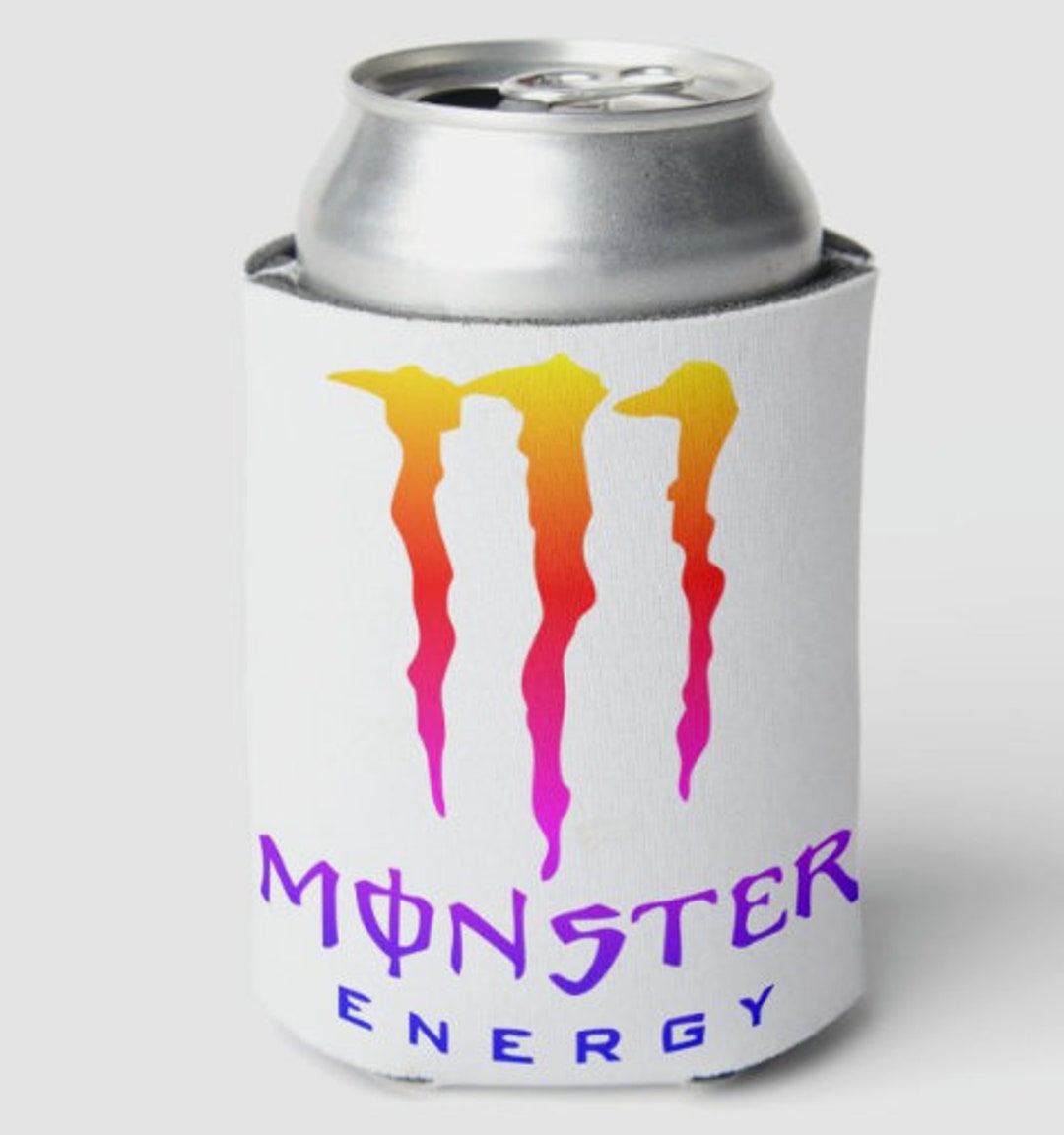 Monster Energy Drink Can Cooler Soda Insulator Coozies Coozie Stocking ...