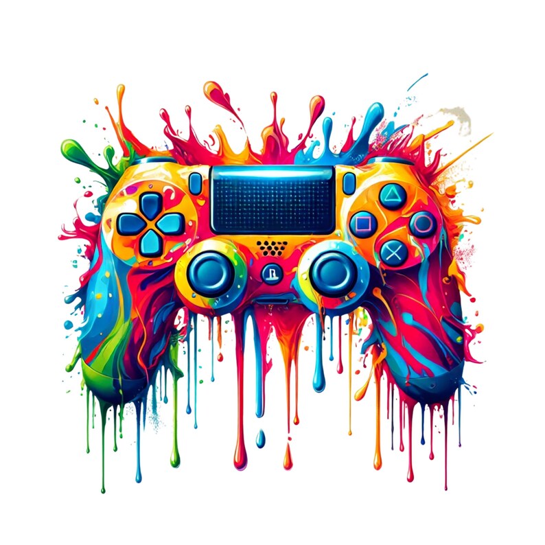 Video Game Controller Png Clipart, for Gamers, Digital Download - Etsy