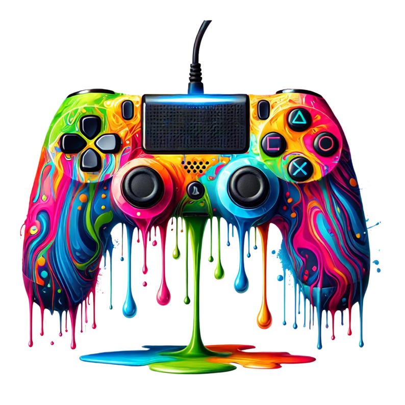 Video Game Controller Png Clipart, for Gamers, Digital Download - Etsy