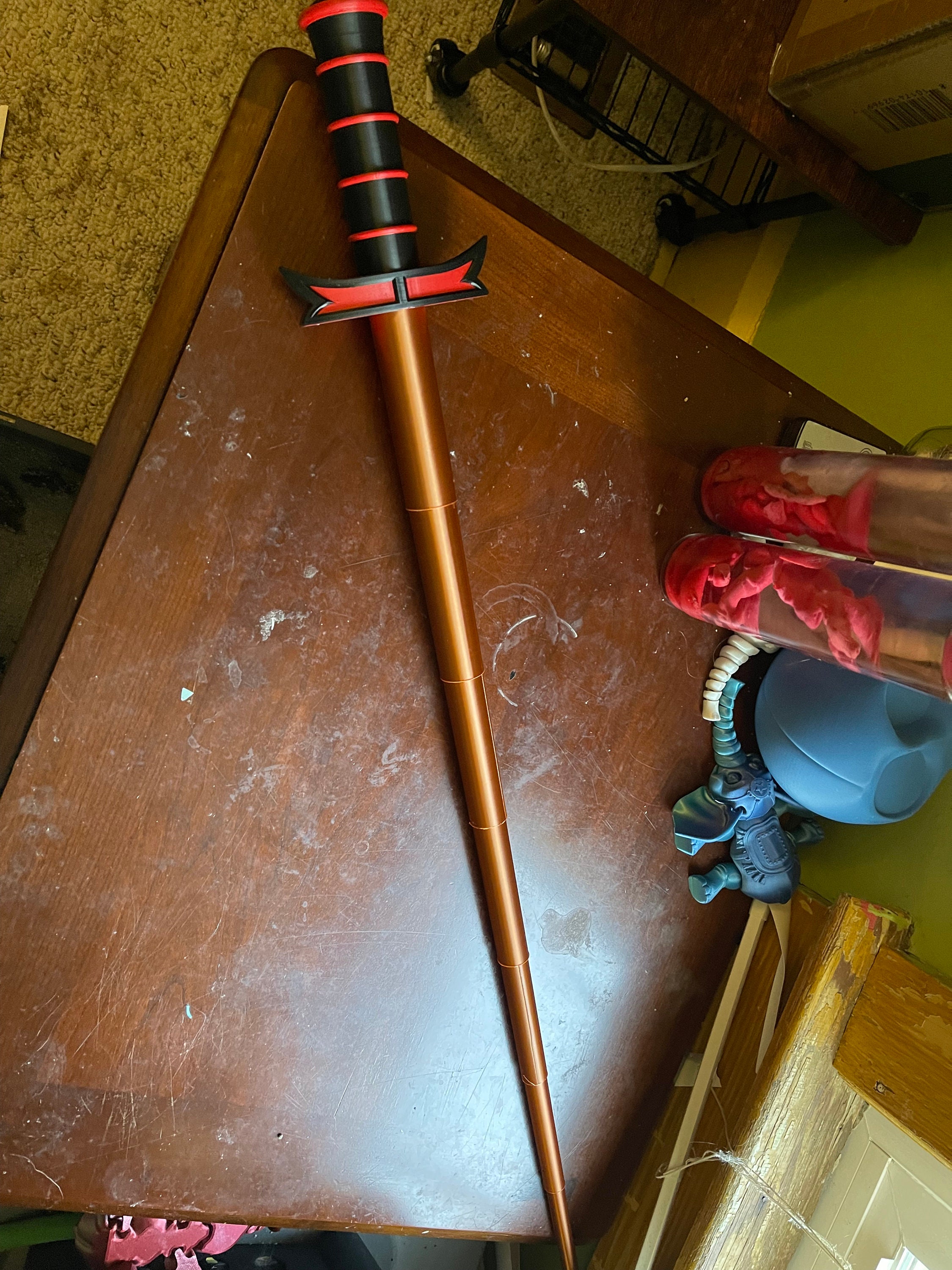 Collapsing Broadsword With Replace Blades - Etsy