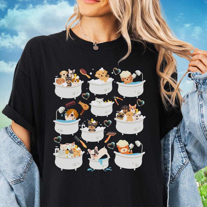 Dog Groomer Themed Shirts - Etsy