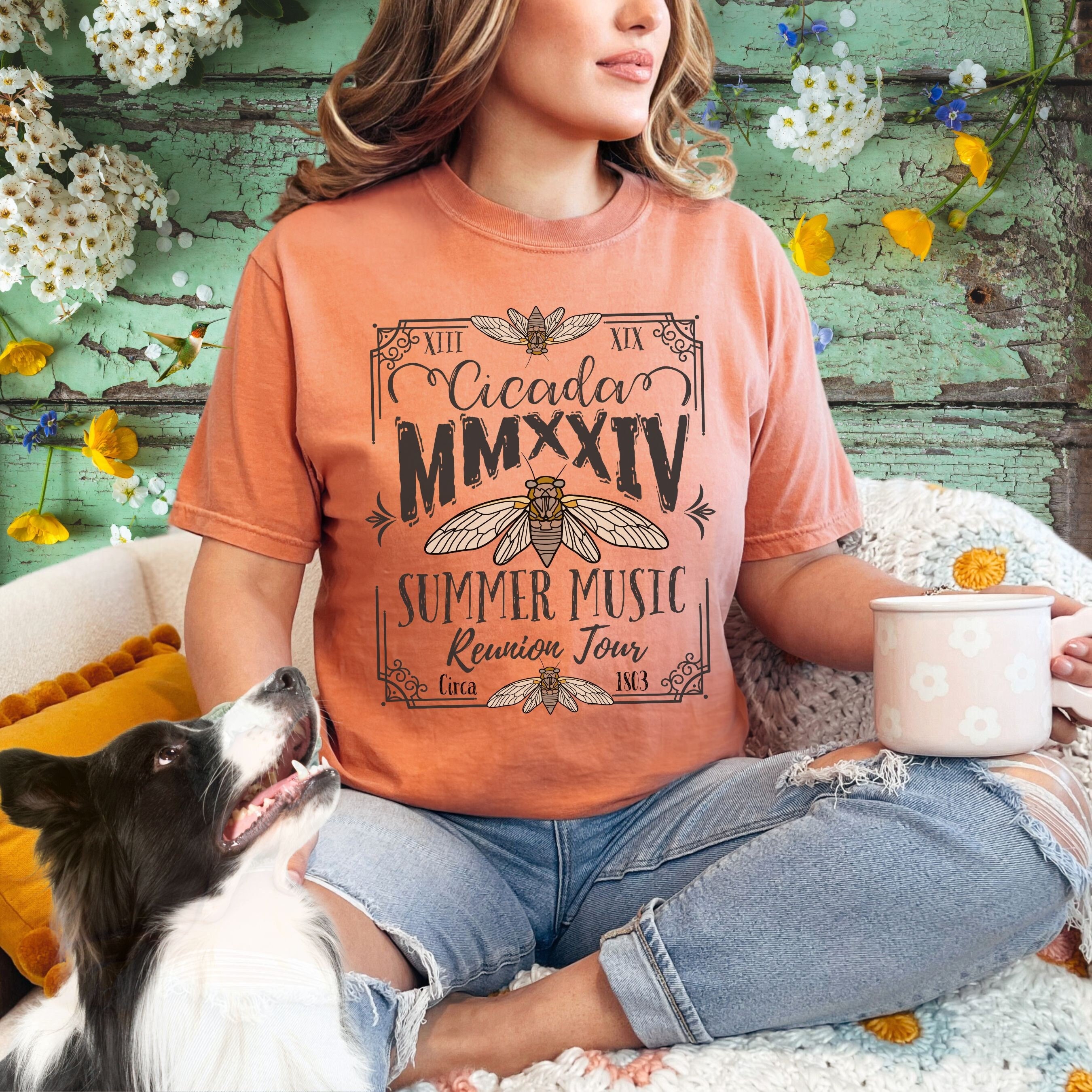 Cicada 2024 Comfort Color® Shirt Cicada Gift Trending Cicadas T-shirt ...