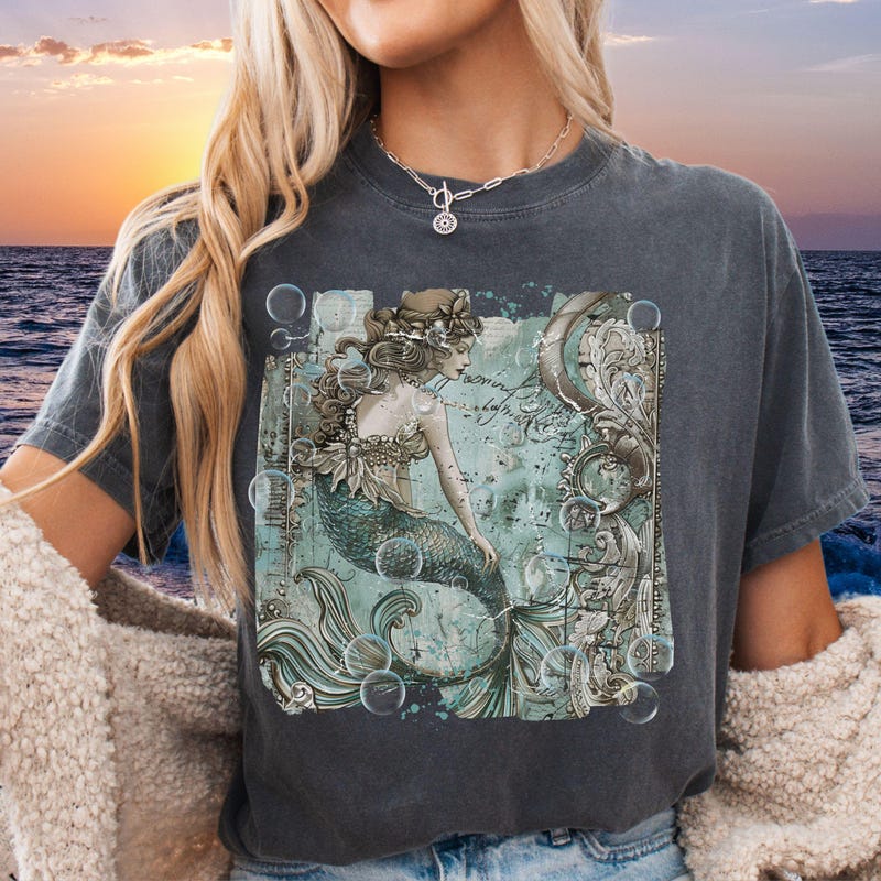 Mermaid Aesthetic Clothes - Etsy