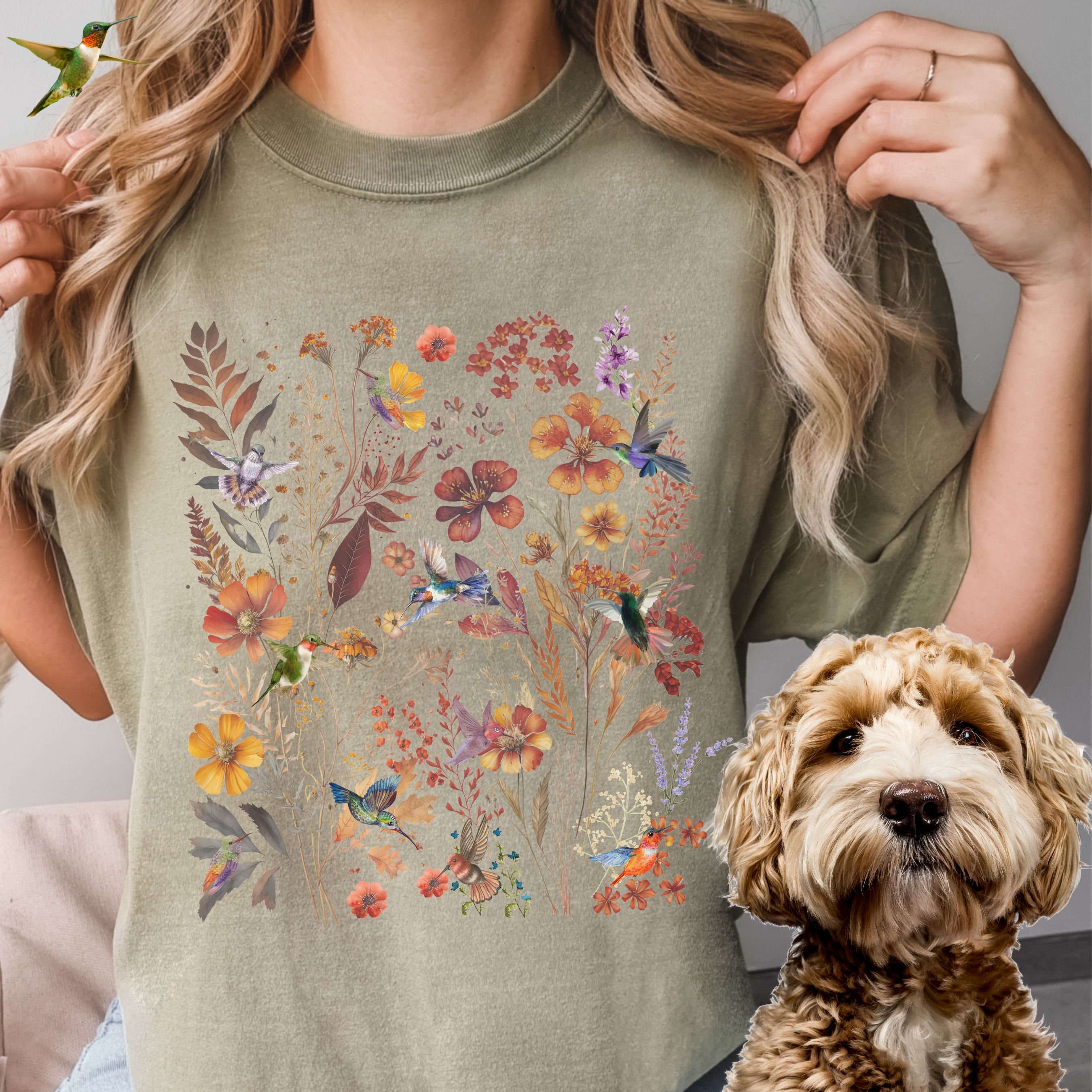 Cottage Core Aesthetic Cottage Comfort Colors Shirt, Nature Top ...