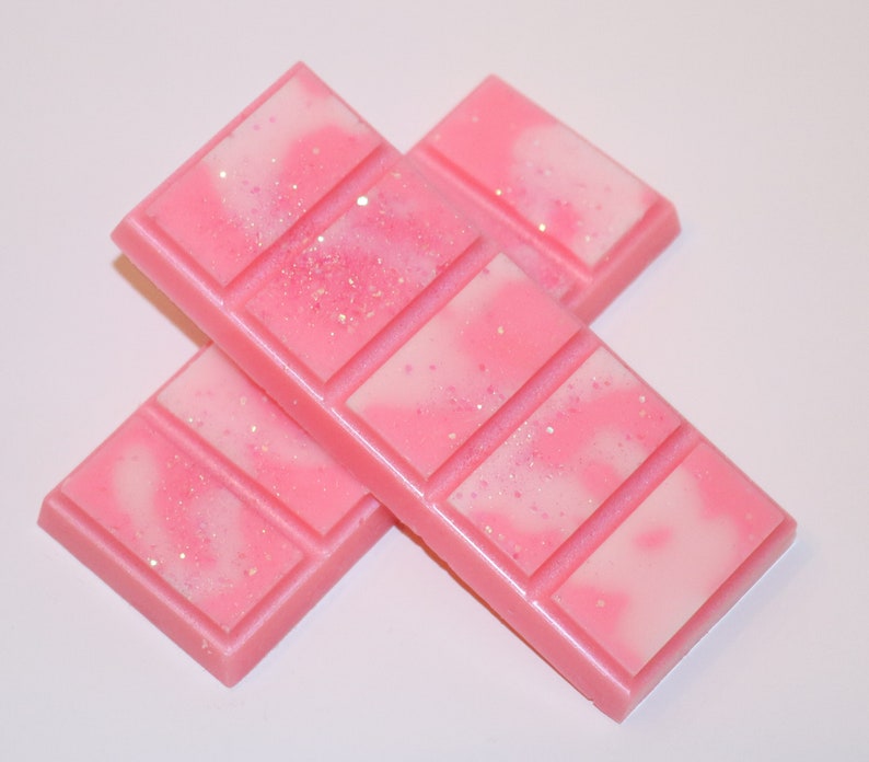 Pink Sugar Snap Bar Wax Melts | Pink Sugar Coconut Wax Melts| Luxury ...