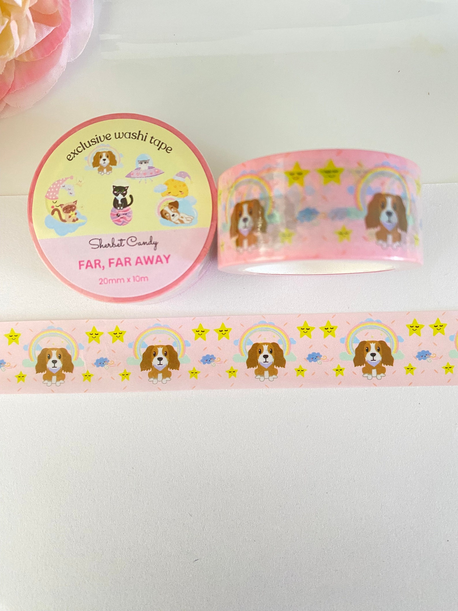 Franky Over the Rainbow Washi Tape - Etsy