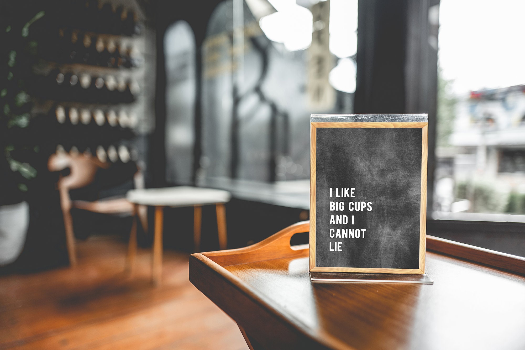 Editable Cafe Shop Message Board Signage. Change Your Message Daily ...