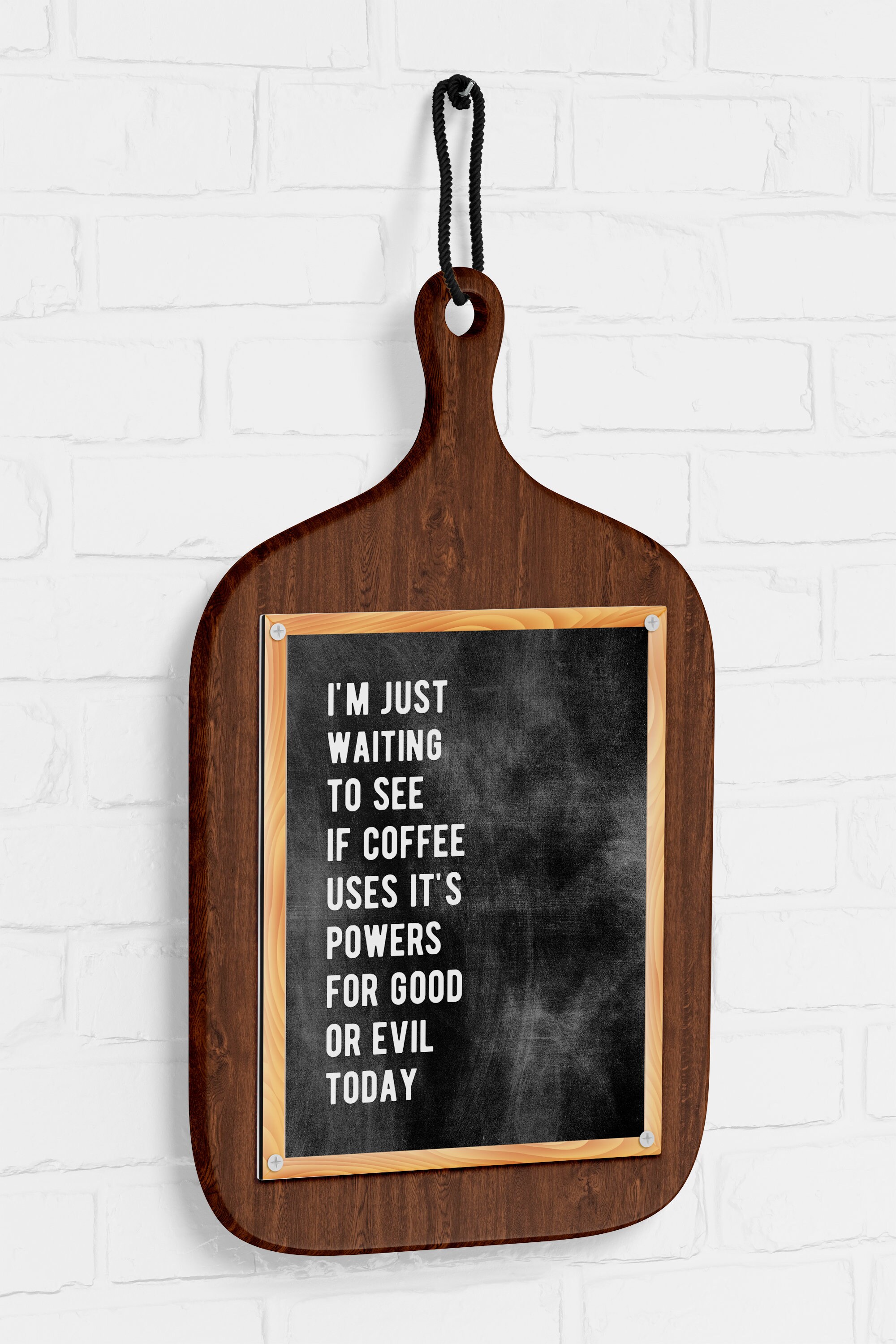 Editable Cafe Shop Message Board Signage. Change Your Message Daily ...