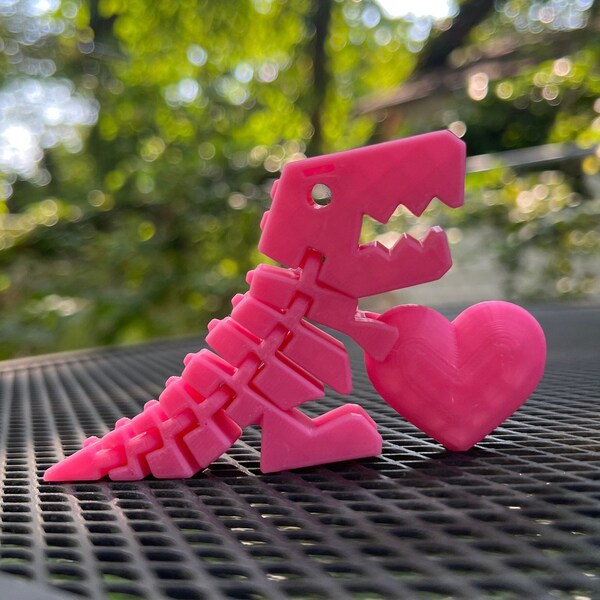 3d Printed Dino Fidget - Etsy
