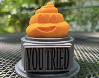 Poop Emoji Trophy, Loser Trophy - Etsy