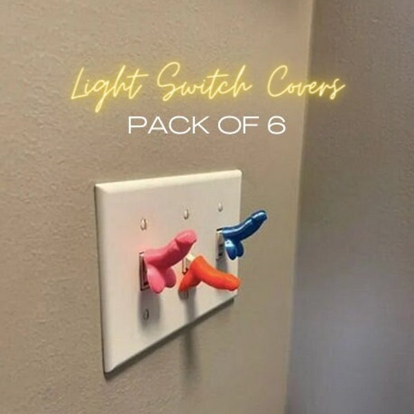 Light Switch Penis Cover - Etsy