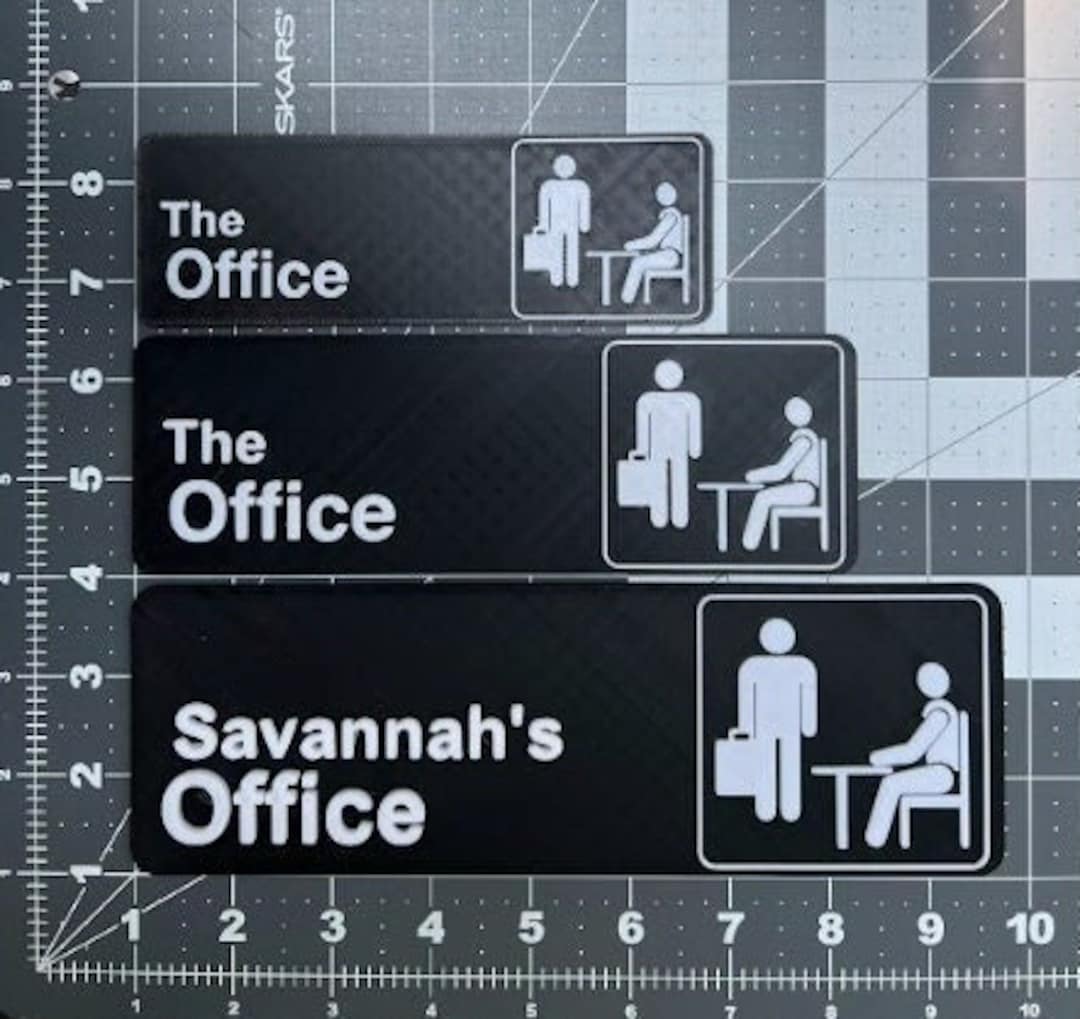 Customizable the Office Sign With Your Name, Door Sign From "the Office ...