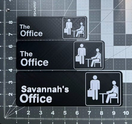 Customizable the Office Sign With Your Name Door Sign From - Etsy