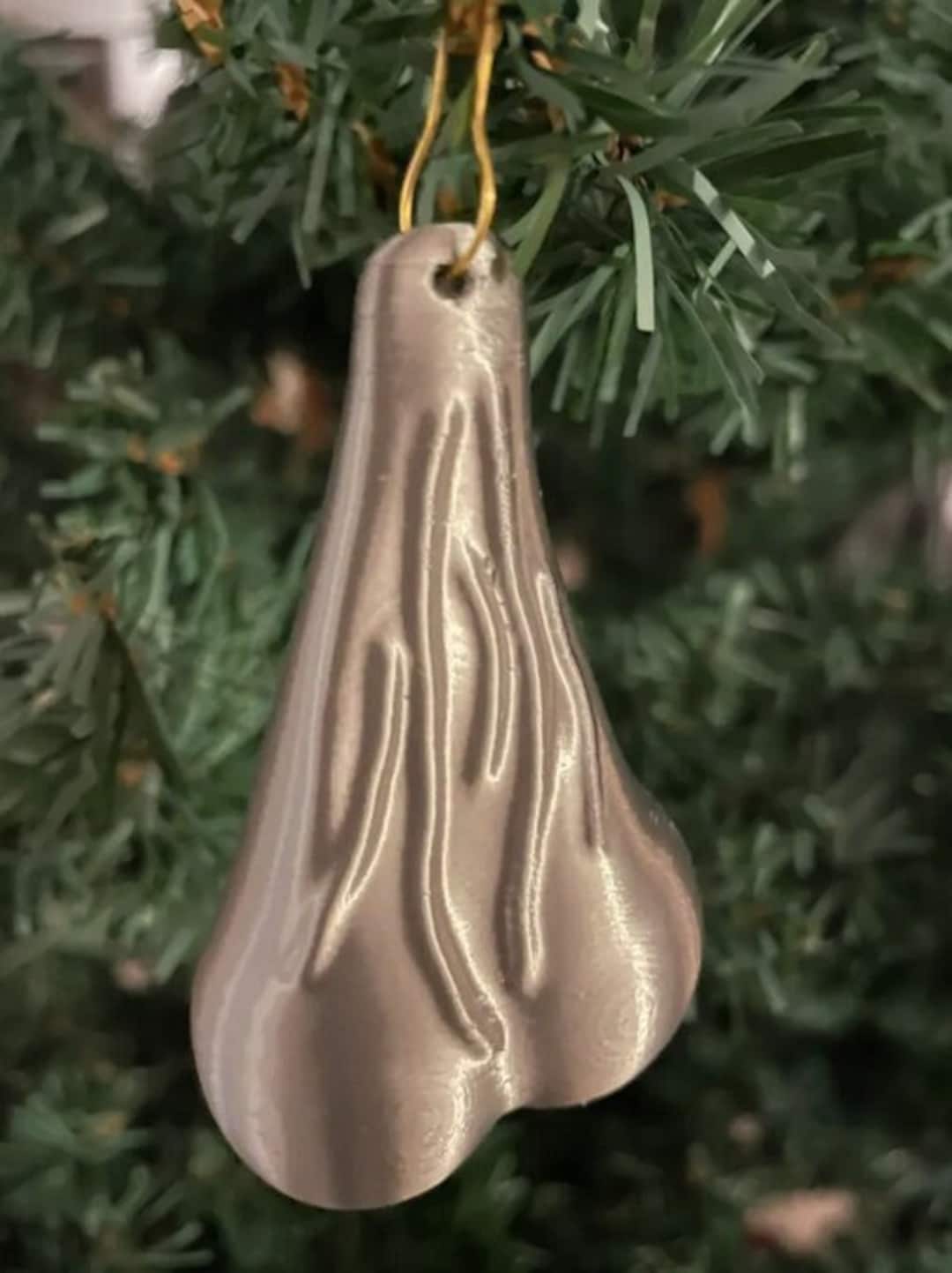 Christmas Balls, Ball Sack Ornament, 3d Printed Christmas Tree NSFW ...