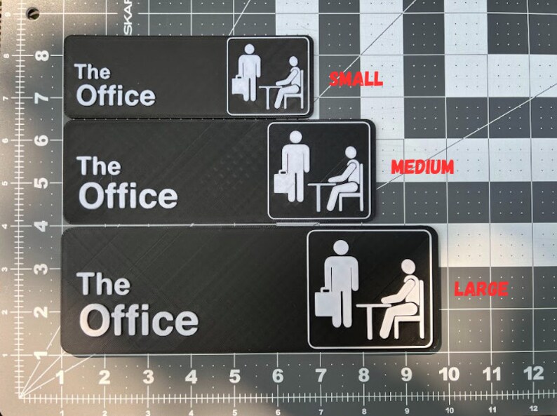 Customizable the Office Sign With Your Name Door Sign From - Etsy