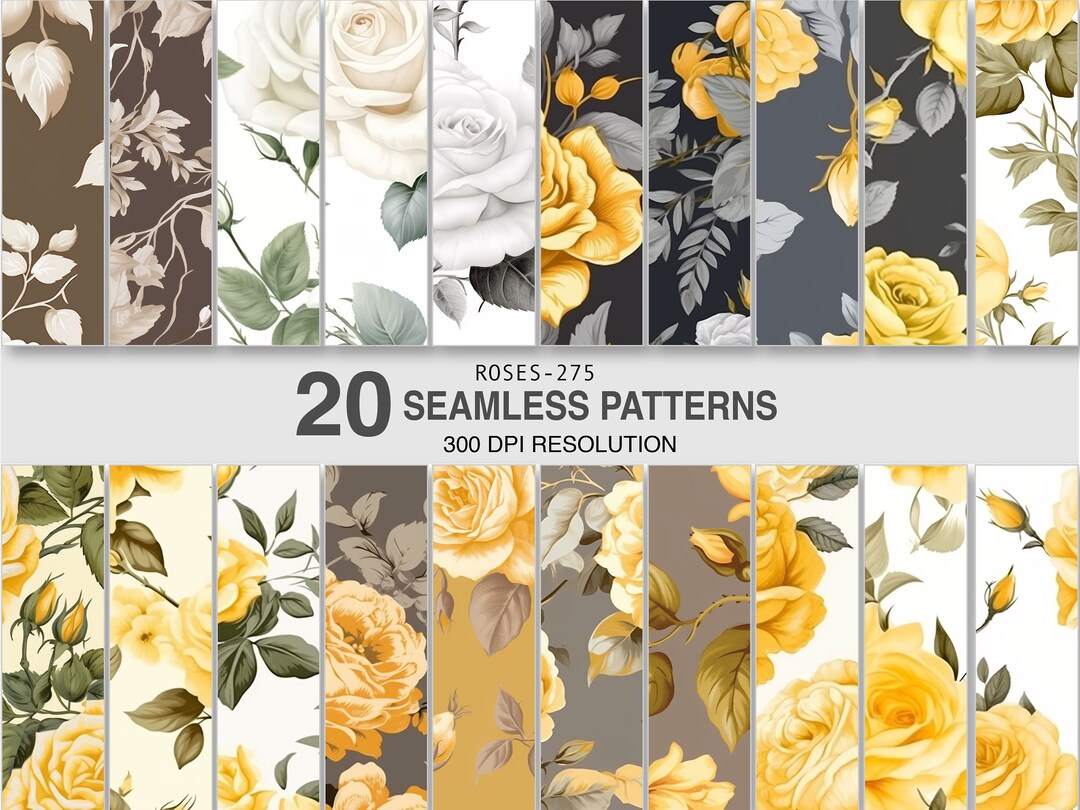 Seamless Pattern Digital Paper Commercial Use Digital Patterns for ...