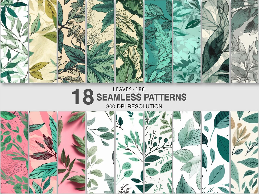Seamless Patterns for Print on Demand Commercial Use Digital Patterns ...