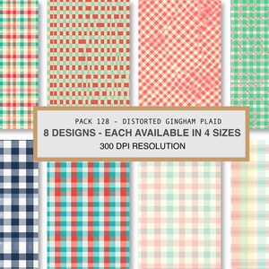 Plaid Digital Paper Seamless Pattern for Print on Demand Commercial Use ...
