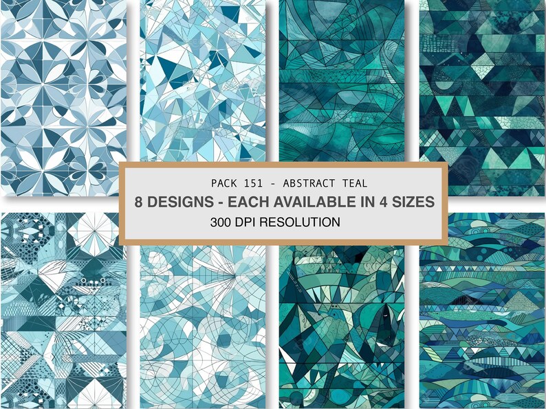 Seamless Digital Patterns for Print on Demand Commercial and Personal ...