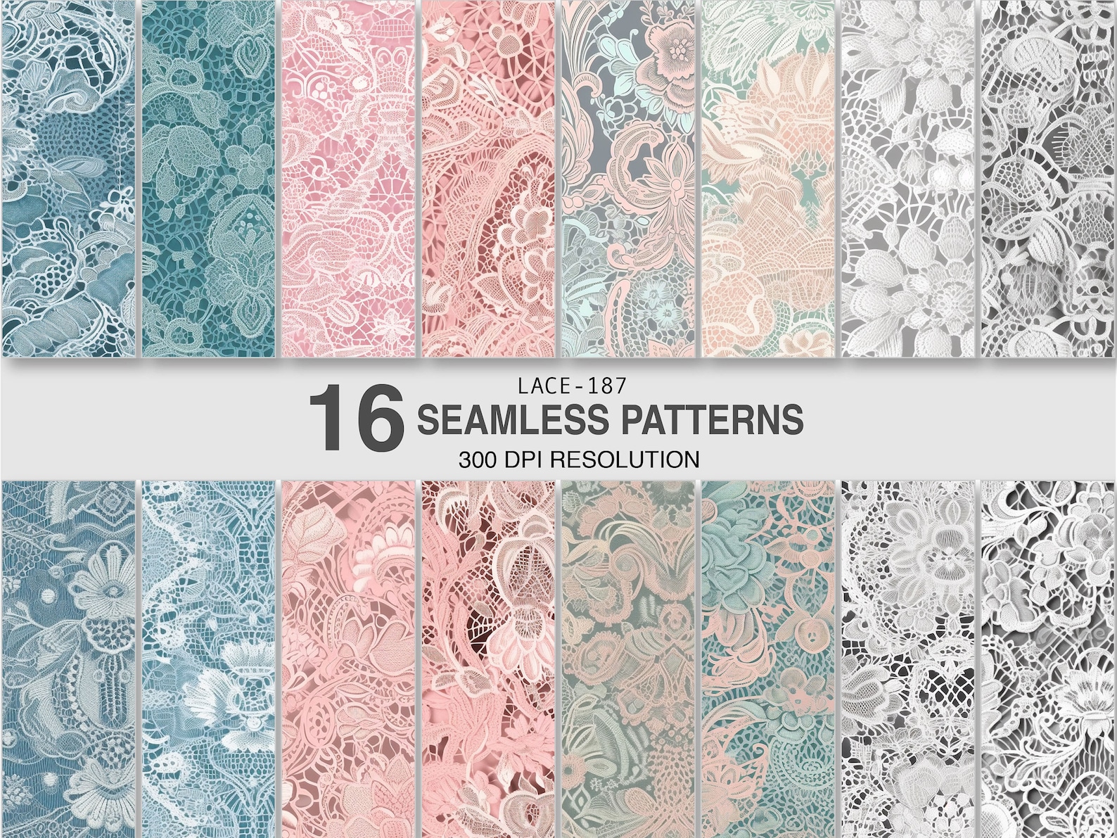 Seamless Patterns for Print on Demand Commercial Use Digital Patterns ...