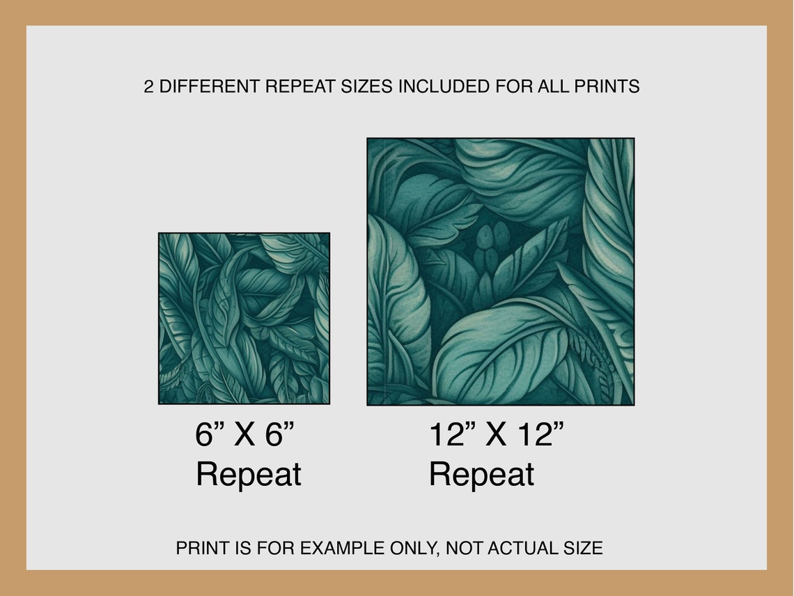 Seamless Patterns for Print on Demand Commercial Use Digital Patterns ...