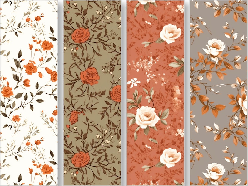 Seamless Patterns Printable Art for Print on Demand Commercial Use ...